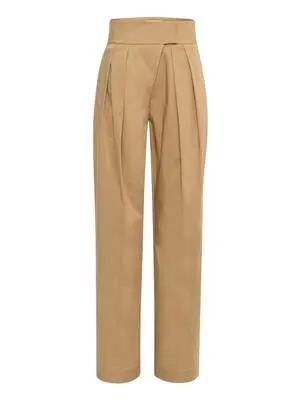 Sélone Veyra Pleated Trousers - Brown