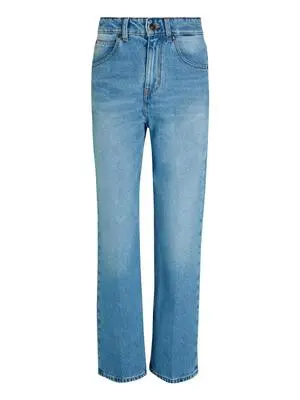 Victoria Beckham Julia Slim-leg Jeans - Mid Blu