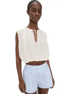 FRAME The Wave Top - Cream