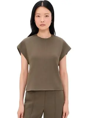 A.emery Aubrey Wool Top - Sable