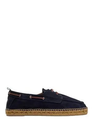 CastaÑer Nemo Suede Espadrille Loafers - Navy