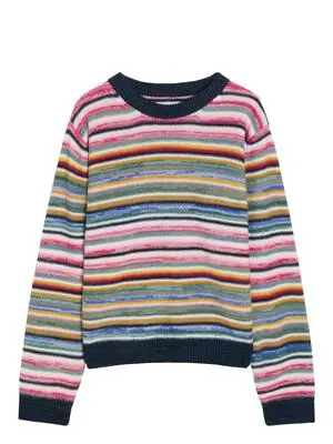 Suzie Kondi Striped Cashmere Jumper - Multicoloured