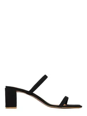 By Far Tanya 60mm Sandals - Black