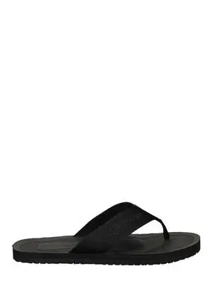 Calvin Klein Logo-embossed Flip-flops - Black