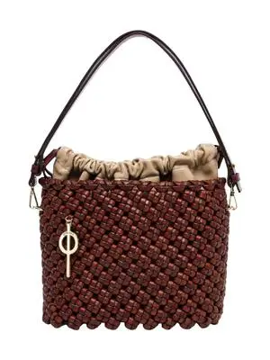 OTRERA Rhea Braid Handbag - Brown