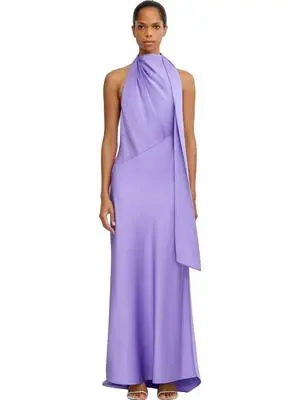 Significant Other Adriana Halter Gown - Lilac