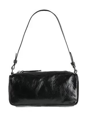 By Far Lambskin Handbag - Black