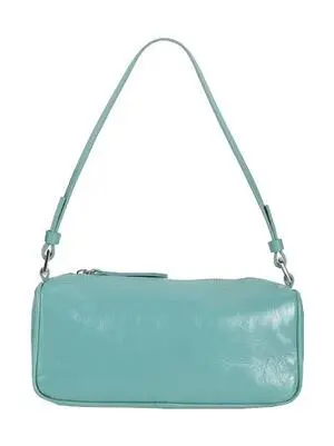 By Far Lambskin Handbag - Blue