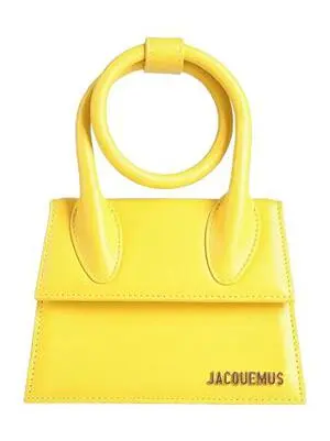 Jacquemus Leather Handbag - Yellow