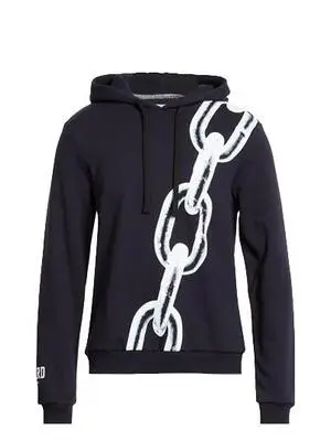 BIKKEMBERGS Cotton French Terry Sweatshirt - Blue