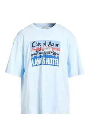 LANEUS T-shirt Size Cotton - Blue