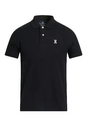 Psycho Bunny Polo Shirt Size Pima Cotton - Black