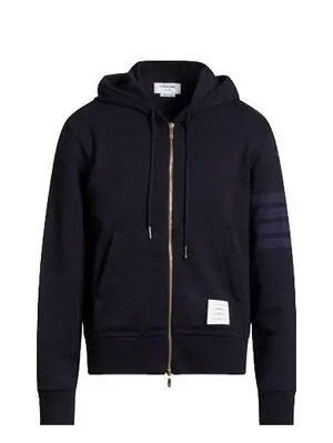Thom Browne Cotton Terry Sweatshirt - Navy