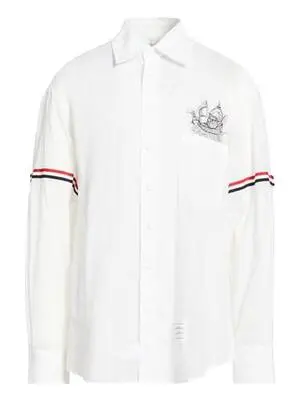 Thom Browne Shirt Size Cotton, Polyester - White