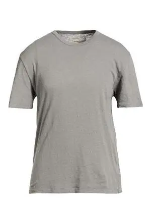 Officine Générale T-shirt Size Cotton, Linen - Grey