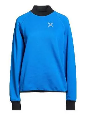Kenzo Cotton-blend French Terry Sweatshirt - Blue
