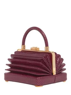 Gabriela Hearst Small Diana Bag - Bordeaux