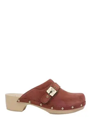 DR. SCHOLL'S SHOES Pescura Buckle Mules - Brown
