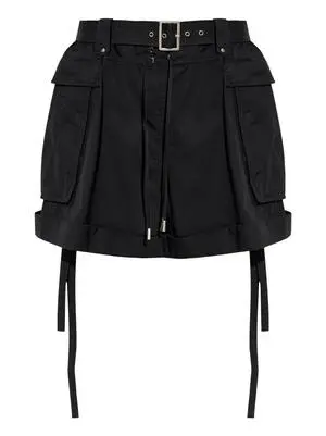 Alexander McQueen Cargo Shorts - Black