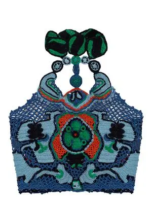 Etro Decorative Knit Top - Multicolour