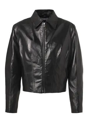 KIKO KOSTADINOV Lur Leather Jacket - Black