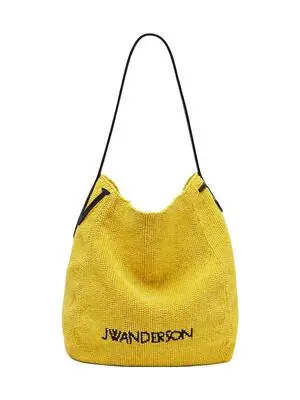 JW Anderson JW Anderson Bulb Beaded Shoulder Bag Yellow