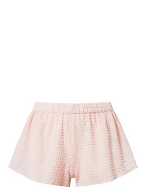 Hunza G Hunza G Resort Seersucker Shorts Pink