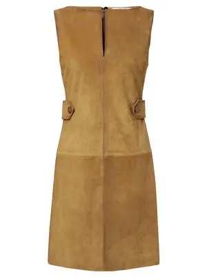 Dorothee Schumacher Suede Minidress - Brown