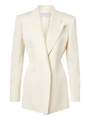 Gabriela Hearst Epona Linen Blazer - White