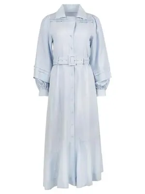 LOU&UP (FORMERLY LOUP CLOTHING) Sky Shirt Dress - Blue