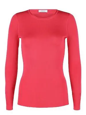 FERRAGAMO Long Sleeve Top - Fuschsia