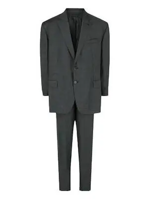 Brioni Wool Twopiece Suit - Grey