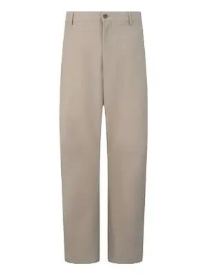 FERRAGAMO Wide-leg Trousers - Beige