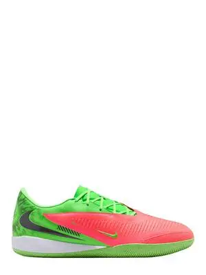 Nike Phantom Low Academy Ic Soccer Cleats - Hot Punch/green Strike/black