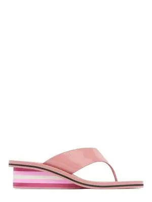 Chloé Swimming Cool Wedge Sandal - Woodrose