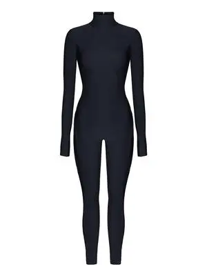 MONOSUIT Long Sleeve High Neck Full Bodysuit - Black