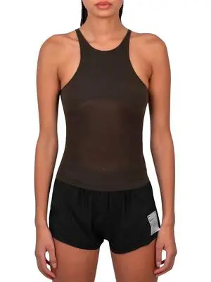 ROA Technical Fabric Sports Top - Brown