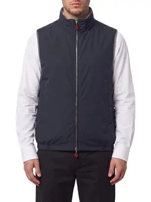 Kiton Zip-up Vest - Blue