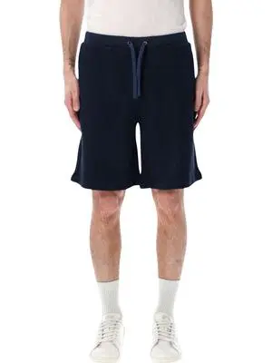 Emporio Armani Drawstring Shorts - Blue