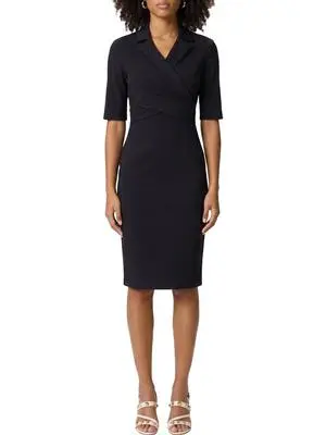 Pinko Midi Sheath Dress - Black