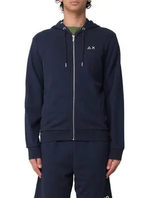 SUN 68 Full Zip Hoodie - Blue