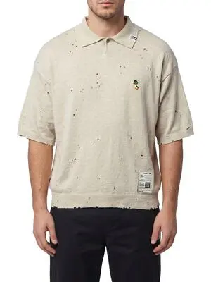 Mihara Yasuhiro Polo Shirt - Beige