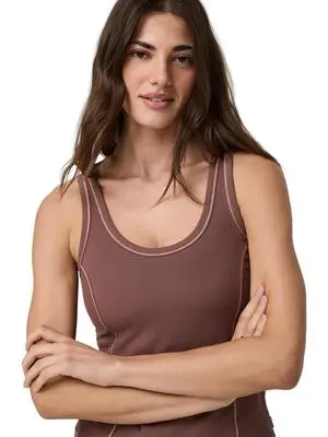 Vuori Pose Seams Tank Top - Sable