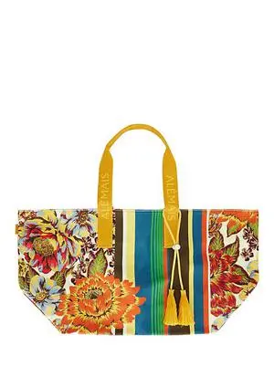 ALEMAIS Cotton-canvas Tote Bag - Multi