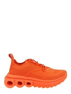 FERRAGAMO Nima Knit Low-top Sneakers - Orange