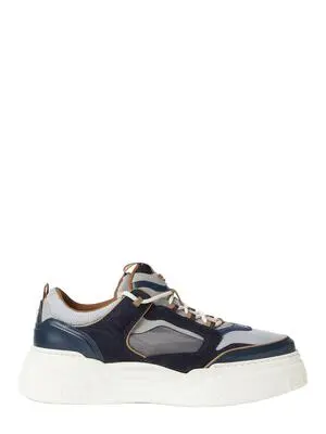 Fendi Force Lace-up Low-top Trainers - Multicolour