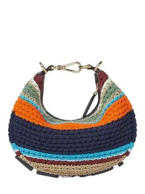 Fendi Mini Fendigraphy Hobo Bag - Multicolour