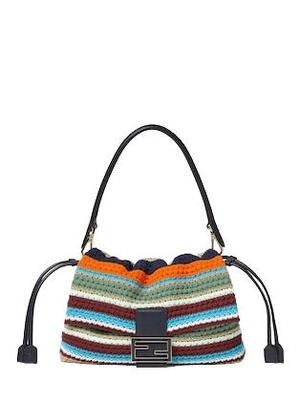 Fendi Baguette Soft Medium Bag - Multicolour