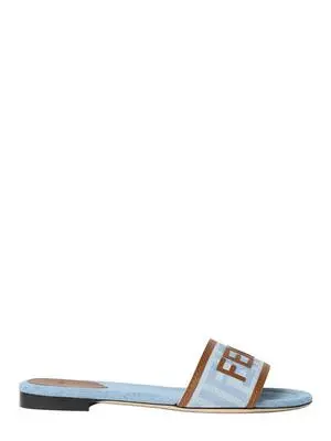 Fendi Fendi Slides Light Blue