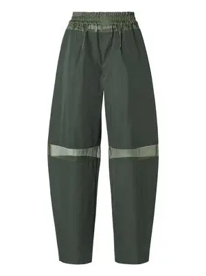 Fendi Technical Gabardine Trousers - Green